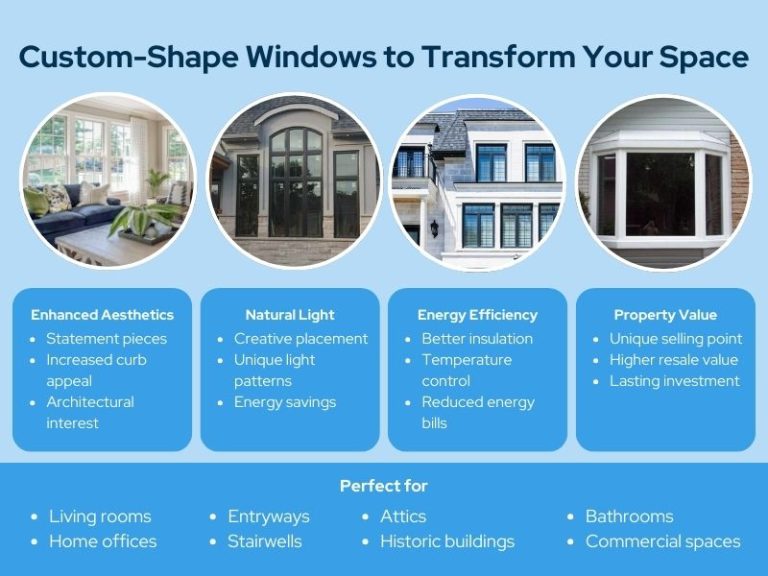 The Benefits of Custom-Shaped Windows | Custom Window Designs